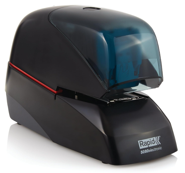 שדכן סיכות חשמלי - רפיד Rapid 5080E לחיבור עד 80 דף