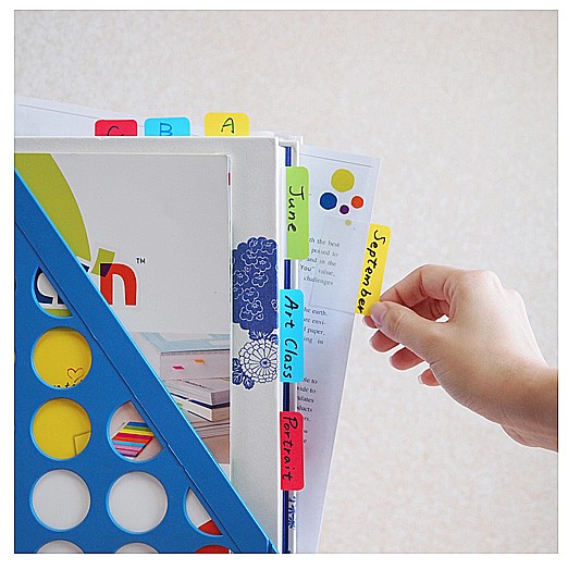 מארז 24 דבקיות רחבות stick n pop up FILING TAB | ממו ודיגלוני סימון ...